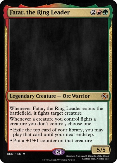 MTGNexus - Fatar, the Ring Leader