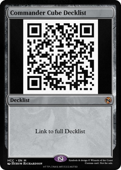 MTGNexus - Hyrum's Commander Cube