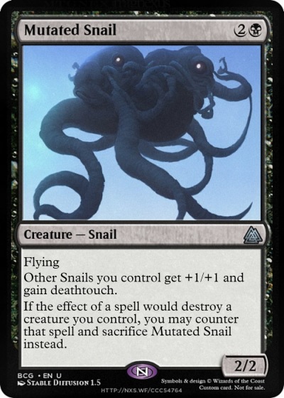 MTGNexus - Mutated Snail