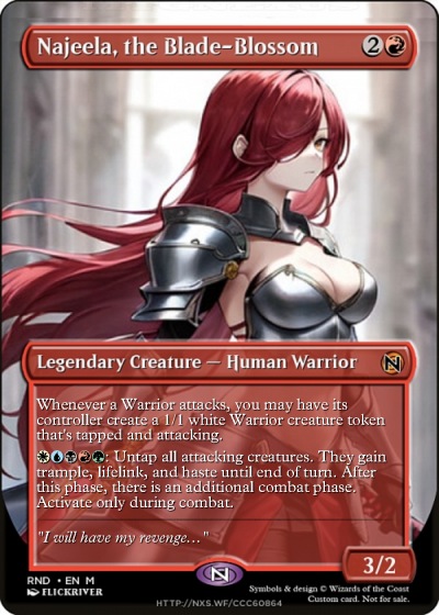 MTGNexus - Najeela, the Blade-Blossom