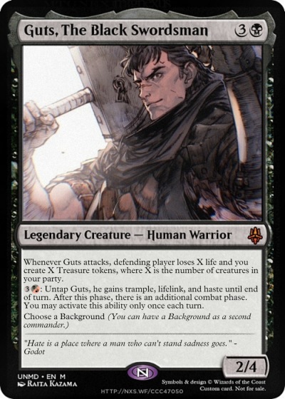 MTGNexus - Guts, The Black Swordsman