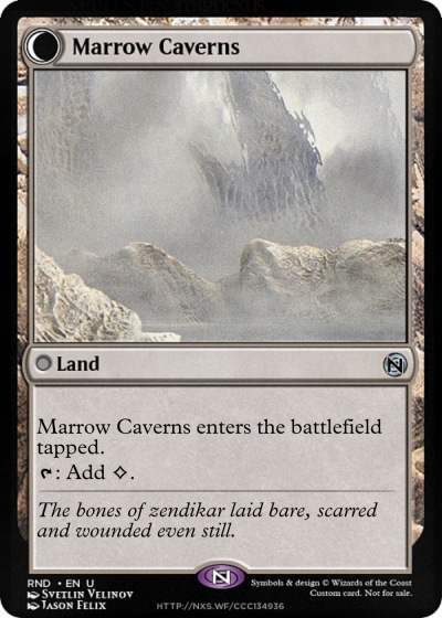 MTGNexus - Remnant of Ashes // Marrow Caverns