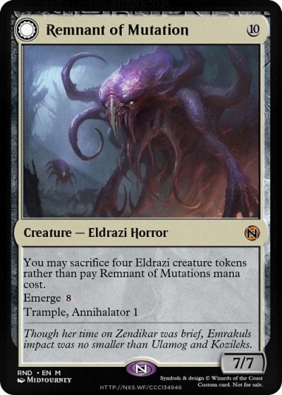 MTGNexus - Remnant of Mutation // Breathing Forest