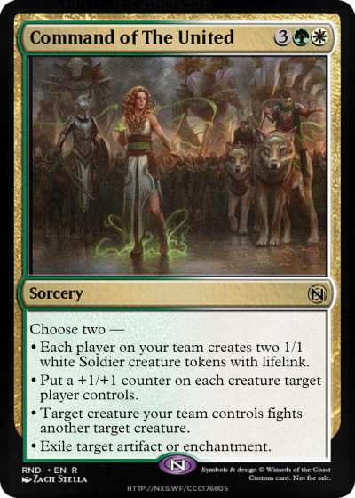 MTGNexus - Command of The United