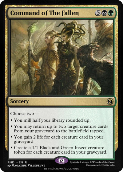 MTGNexus - Command of The Fallen