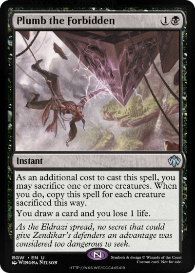 MTGNexus - Plumb the Forbidden