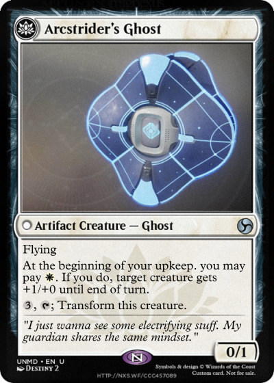 MTGNexus - Energized Arcstrider // Arcstrider's Ghost