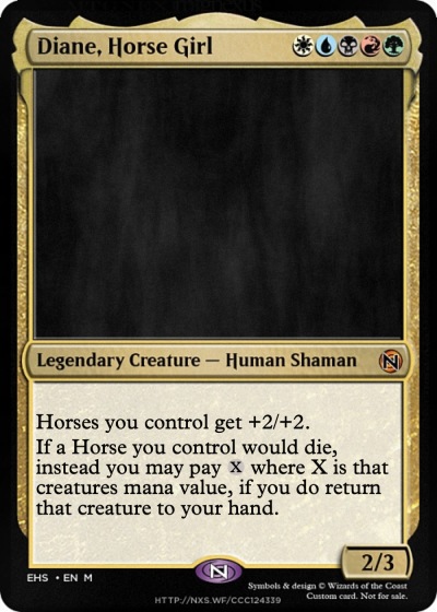 MTGNexus - Diane, Horse Girl