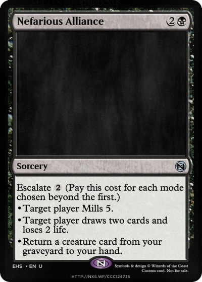MTGNexus - Nefarious Alliance