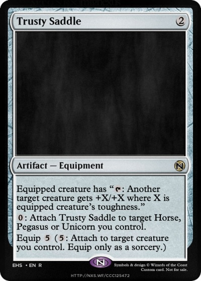 MTGNexus - Trusty Saddle