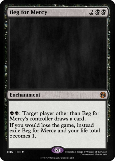 MTGNexus - Beg for Mercy