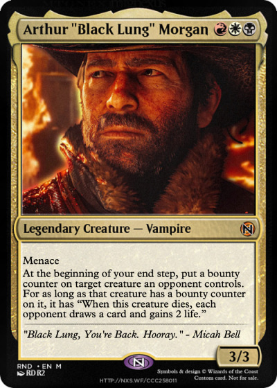 MTGNexus - Arthur Black Lung Morgan