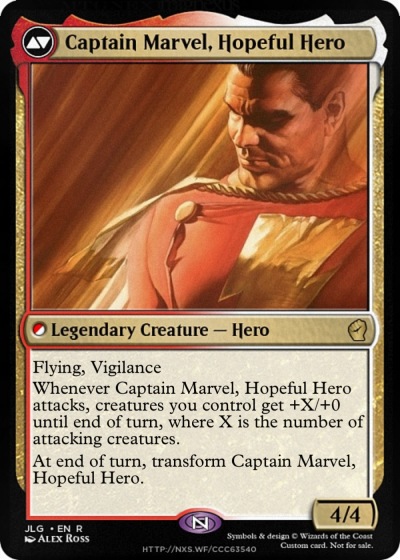 MTGNexus - Billy Batson // Captain Marvel, Hopeful Hero