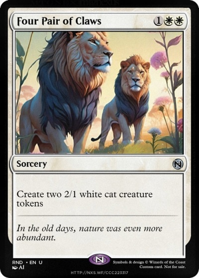 MTGNexus - Four Pair of Claws