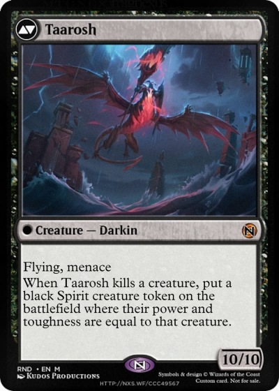 MTGNexus - The Darkin Halberd // Taarosh