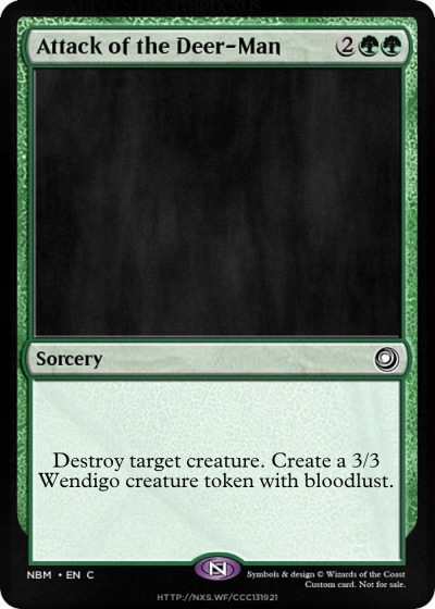 MTGNexus - Attack of the Deer-Man