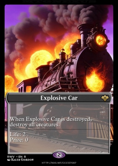 MTGNexus - Explosive Car