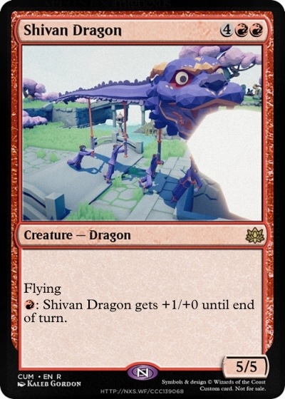 MTGNexus - Shivan Dragon