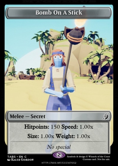 MTGNexus - Bomb On A Stick