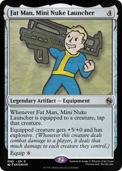 MTGNexus - Fat Man, Mini Nuke Launcher