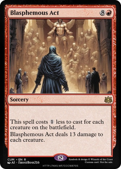 MTGNexus - Blasphemous Act