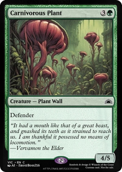 MTGNexus - Carnivorous Plant