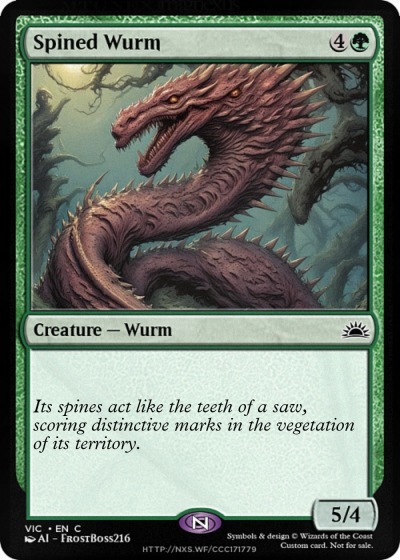 MTGNexus - Spined Wurm
