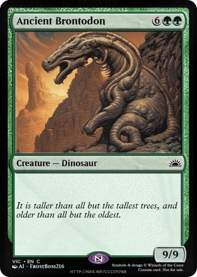 MTGNexus - Ancient Brontodon