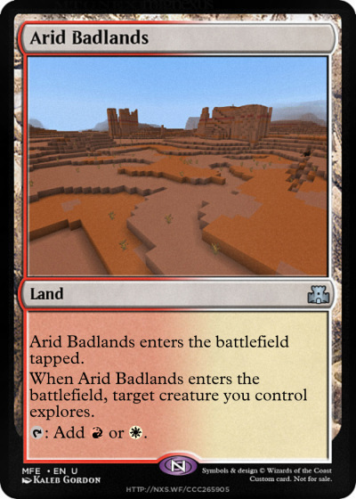 MTGNexus - Arid Badlands
