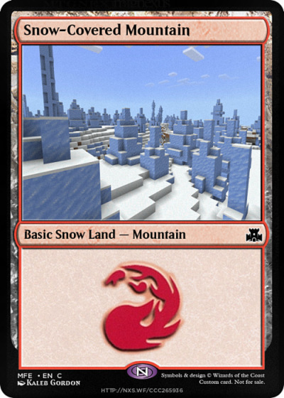 MTGNexus - Snow-Covered Mountain