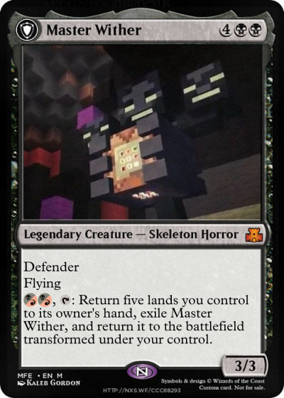 MTGNexus - Master Wither // Wither Storm