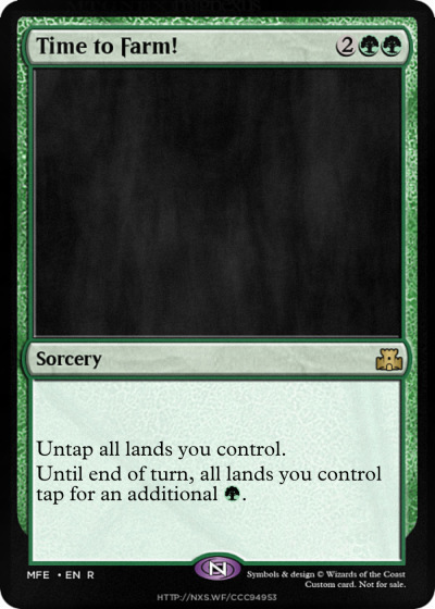 MTGNexus - Time to Farm