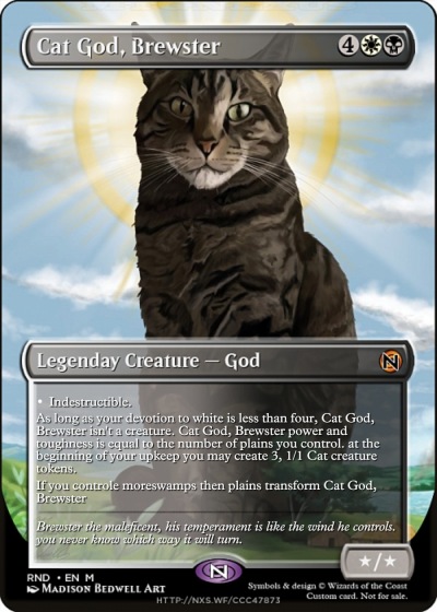 MTGNexus - Cat God, Brewster // Cat God, Bruce
