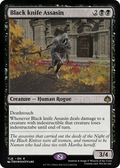 MTGNexus - Black knife Assasin