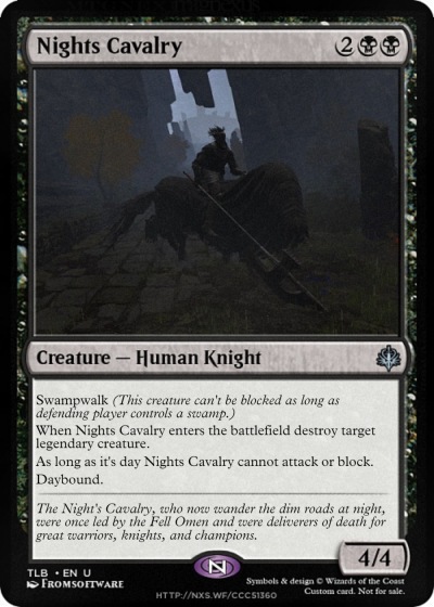 MTGNexus - Nights Cavalry