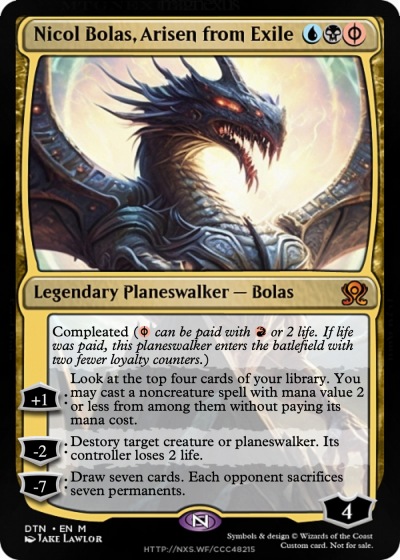 MTGNexus - Nicol Bolas, Arisen from Exile