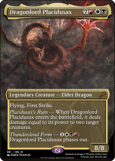 MTGNexus - Dragonlord Placidusax