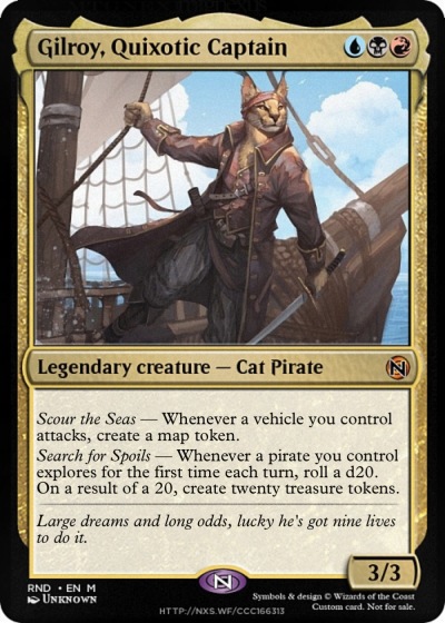 MTGNexus - Gilroy, Quixotic Captain