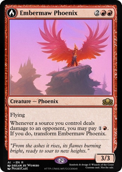 MTGNexus - Embermaw Phoenix // Embermaw Inferno