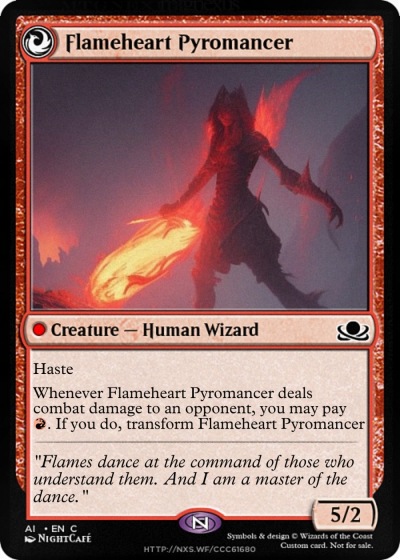 MTGNexus - Flameheart Conjurer // Flameheart Pyromancer