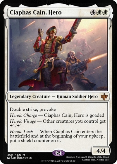 MTGNexus - Ciaphas Cain, Hero