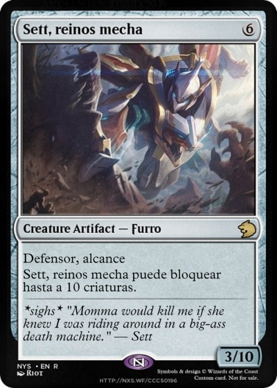 MTGNexus - Sett, reinos mecha