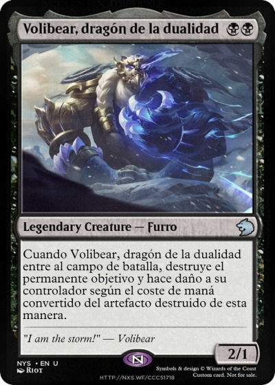 MTGNexus - Volibear, dragón de la dualidad