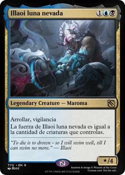 MTGNexus - Illaoi luna nevada