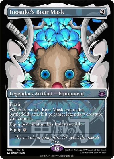 MTGNexus - Inosuke's Boar Mask