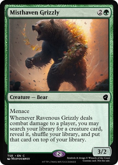 MTGNexus - Misthaven Grizzly