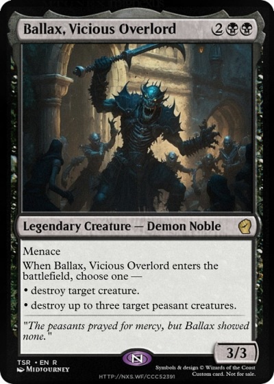 MTGNexus - Ballax, Vicious Overlord
