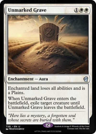 MTGNexus - Unmarked Grave