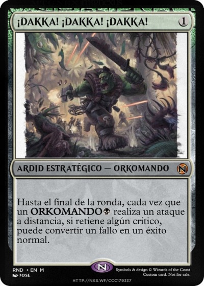 MTGNexus - ¡DAKKA! ¡DAKKA! ¡DAKKA!