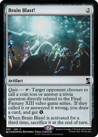 MTGNexus - Brain Blast!